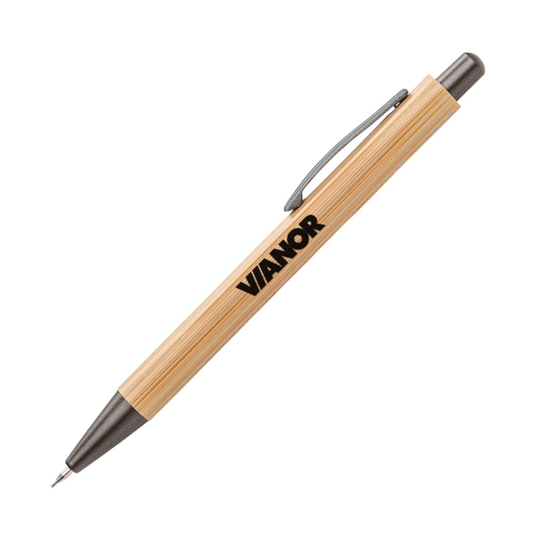 Bamboo Custom Mechanical Pencil | Reusable | Eco Promotional Products